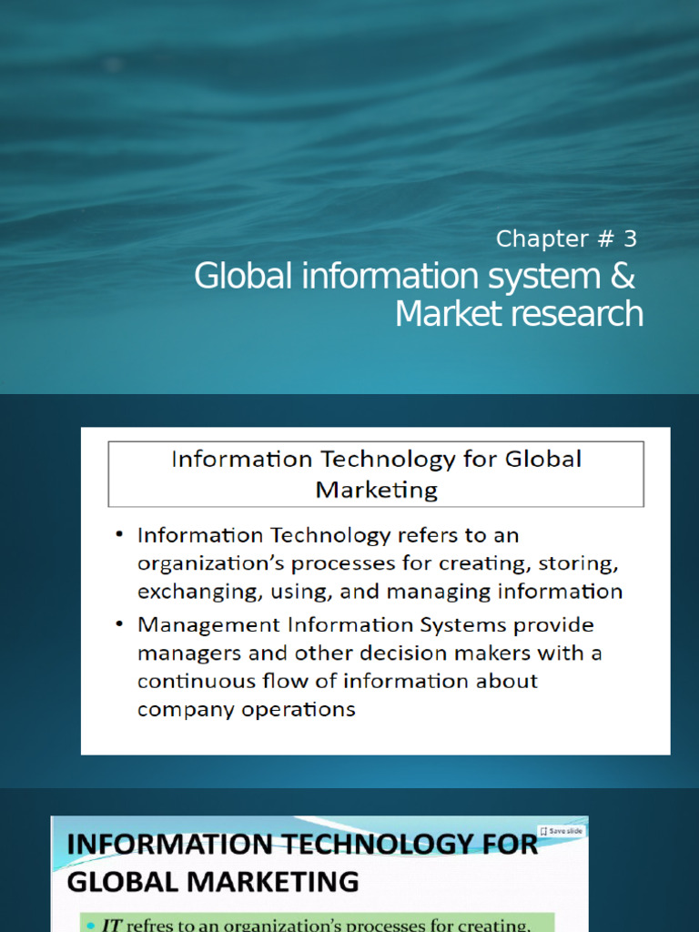 Global Information System CHP 3 | PDF