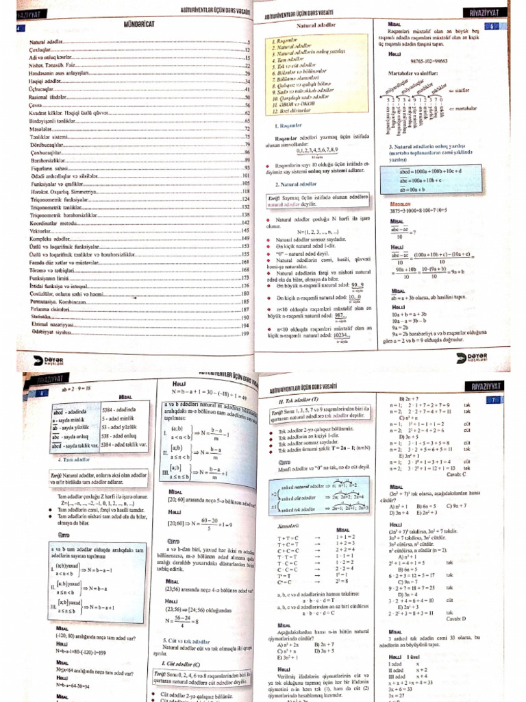 Mir - Az Riyaziyyat Nezeriyye Guven | PDF
