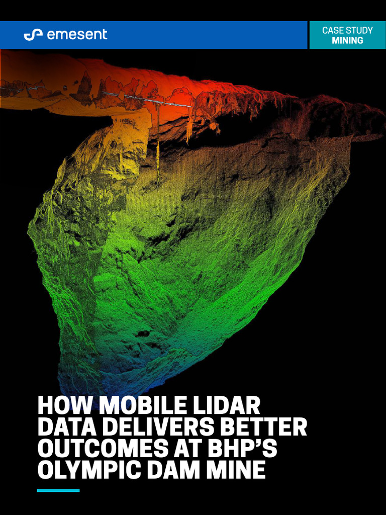 How Mobile Lidar Data Delivers Better Outcomes at BHP'S Olympic Dam Mine | PDF | Lidar | Mining