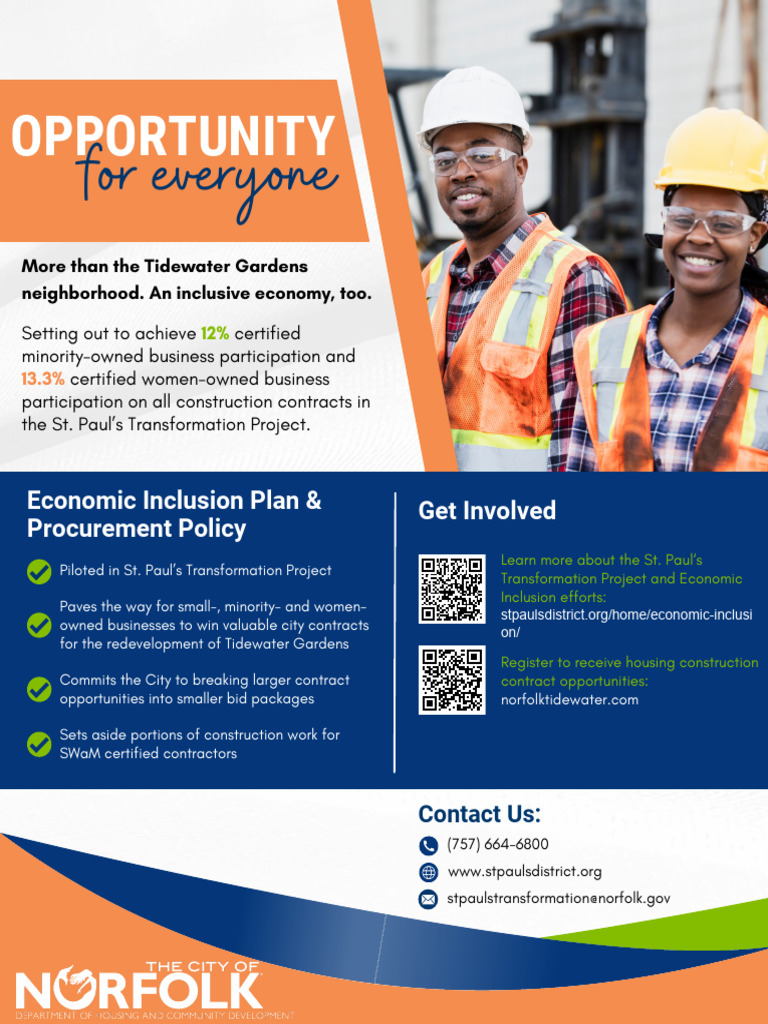 St. Paul's Economic Inclusion Flyer - Final | PDF