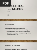 APA Code of Ethics (Simplified) | PDF | American Psychological ...