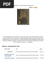 Pride and Prejudice by Jane Austen - Project Gutenberg | PDF | Project Gutenberg | Pride And ...