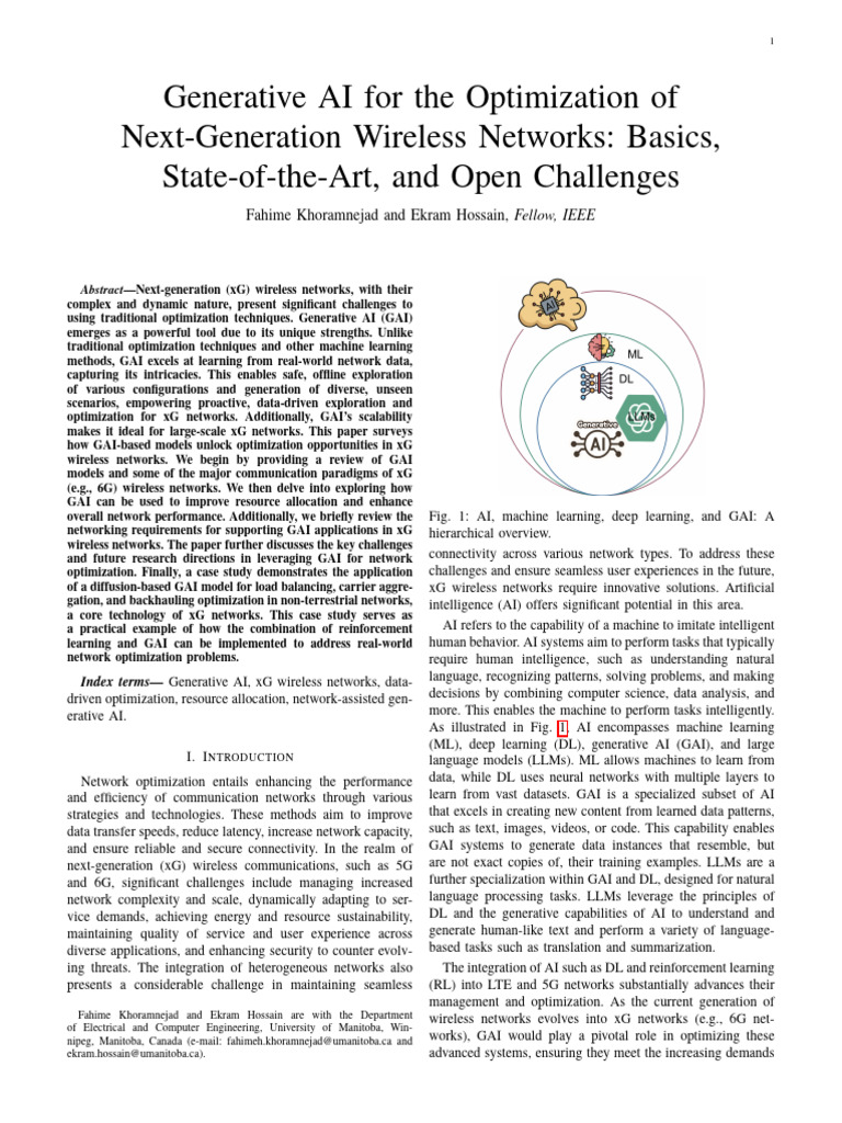 Generative AI For The Optimization of Next-Generation Wireless Networks: Basics, State-of-the ...