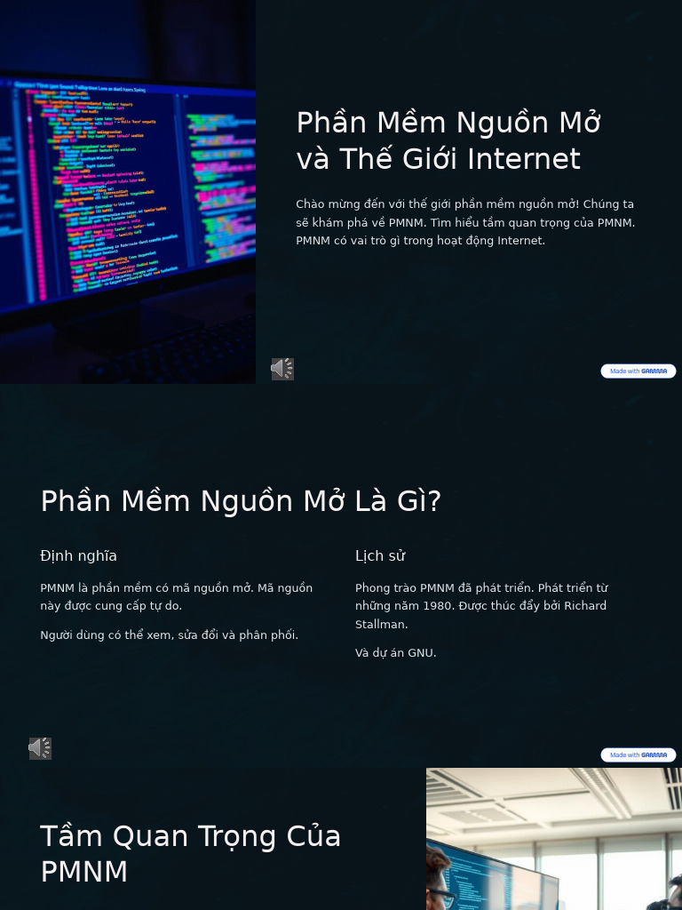 Phan Mem Nguon Mo Va The Gioi Internet | PDF