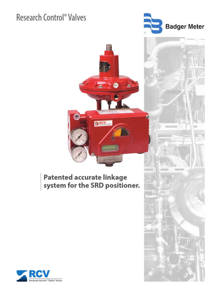 POS-BR-00931-En Research Control Valve Patented Accurate Linkage System ...