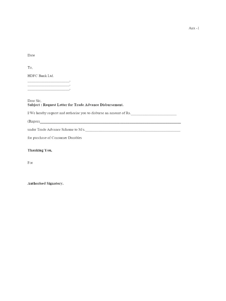 New Request Letter For Ta | PDF