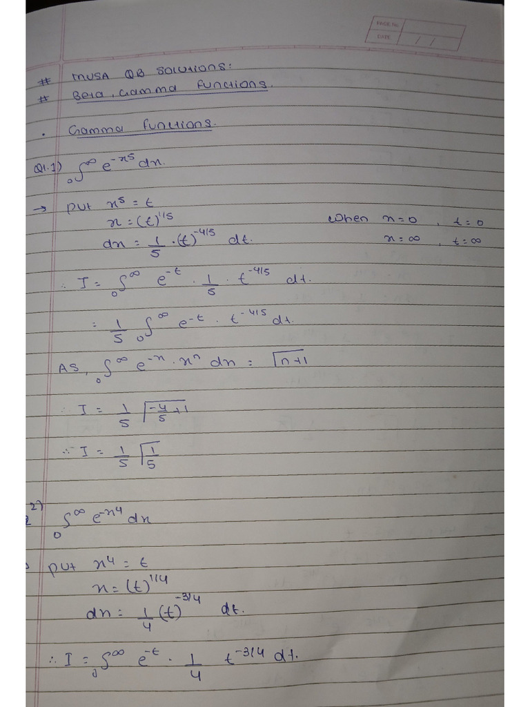 Gamma Mu QB Ans | PDF