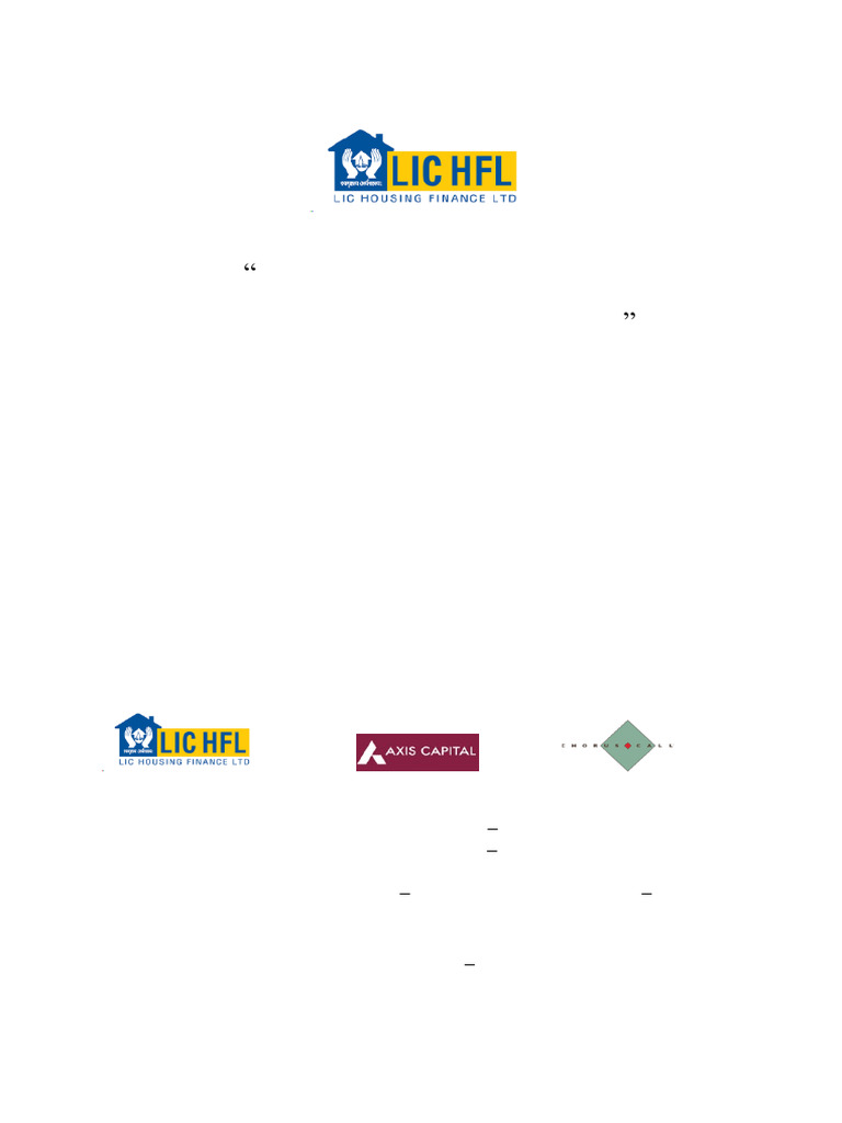 Q3FY25 LICHFL Transcript | PDF | Mortgages | Banks