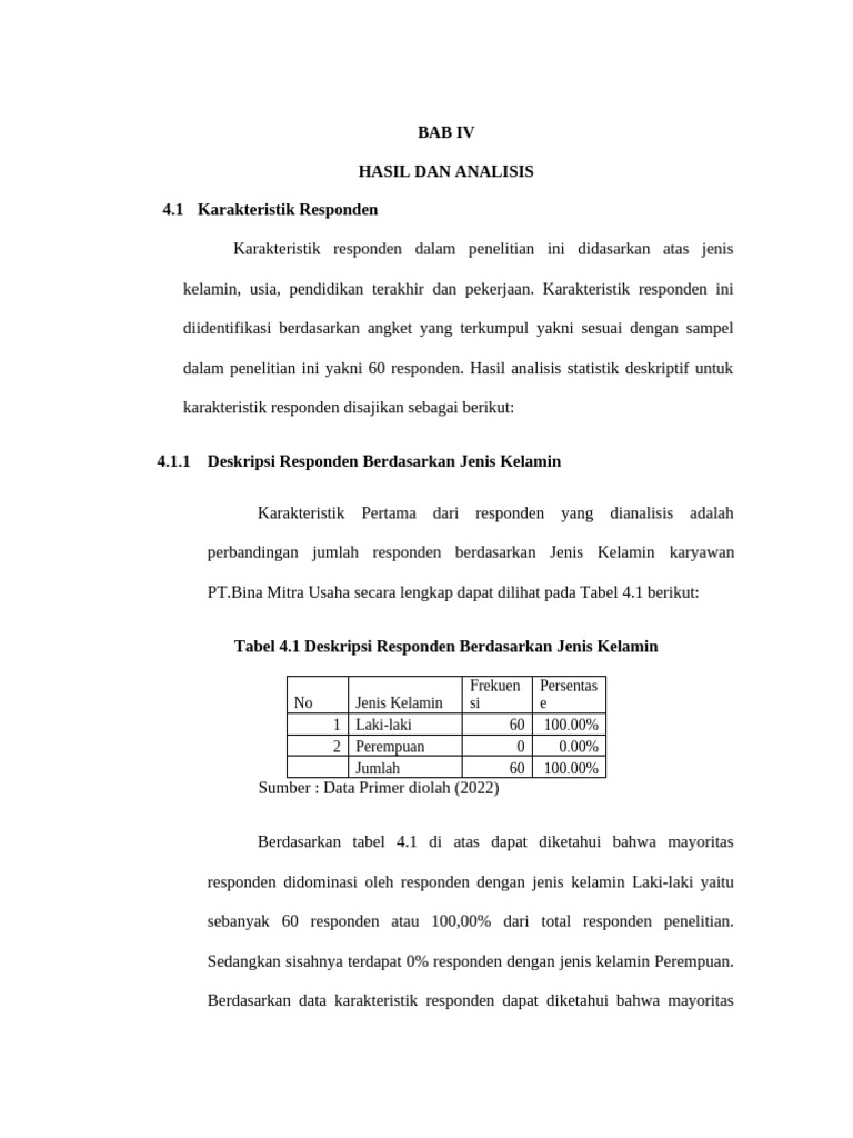 BAB IV Dan V | PDF