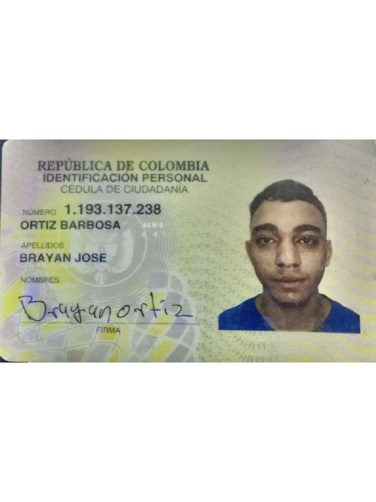 Cédula Brayan | PDF