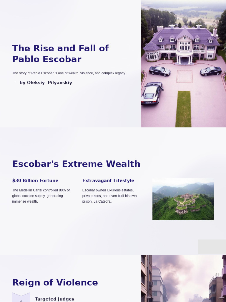The Rise and Fall of Pablo Escobar | PDF