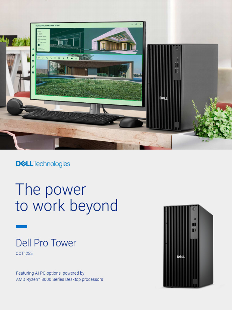 Dell Pro Tower QCT1255 Overview | PDF | Dell | Personal Computers
