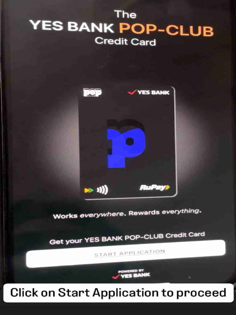 Apply for YES BANK POP-CLUB Card | PDF | Payments | Service Industries