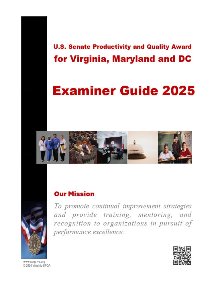 SPQA 2025 Examiner Guide | PDF | Conflict Of Interest | Evaluation