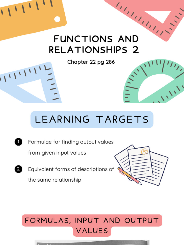 2024 Grade 8 Functions and Relationships | PDF