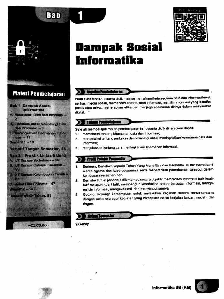Dampak Sosial Informatika | PDF