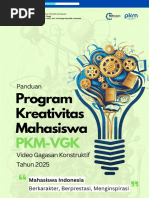 Template Proposal Dan Laporan PKM-VGK | PDF