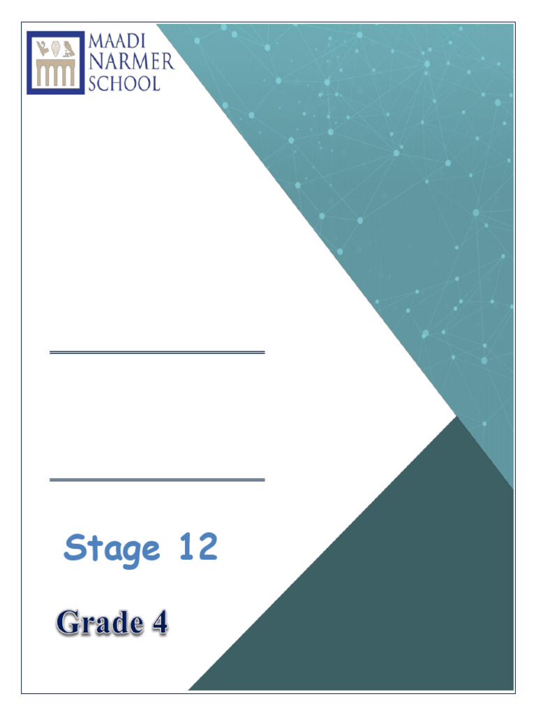 Reading Cover Stage 12 Grade 4 | PDF