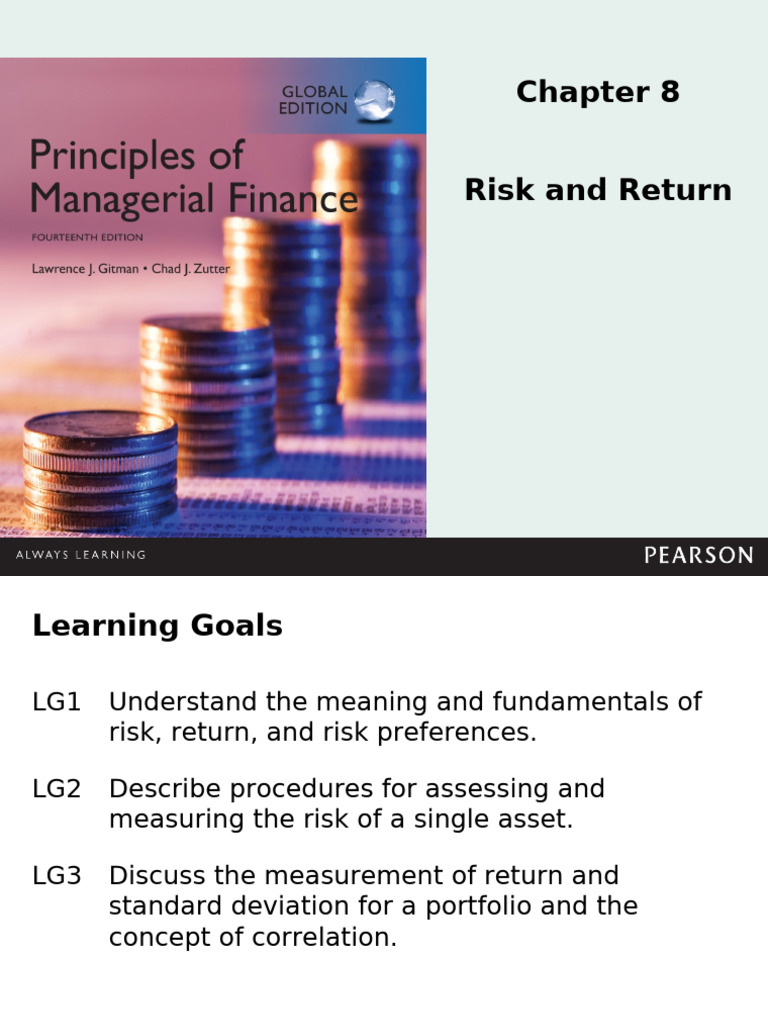 M08 Gitman50803X 14 MF C08 | PDF | Financial Risk | Capital Asset ...