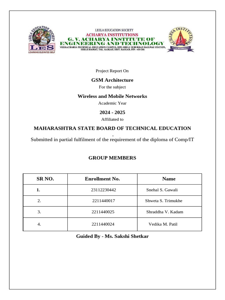 WMN Final Project Snehal | PDF | Computer Networking | Telecommunications