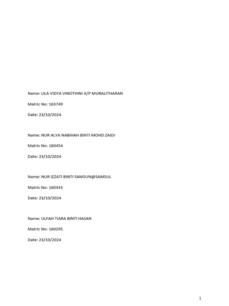 Group 1 (Practical 1a & 1B) GTB 322 | PDF | Streptococcus | Staphylococcus