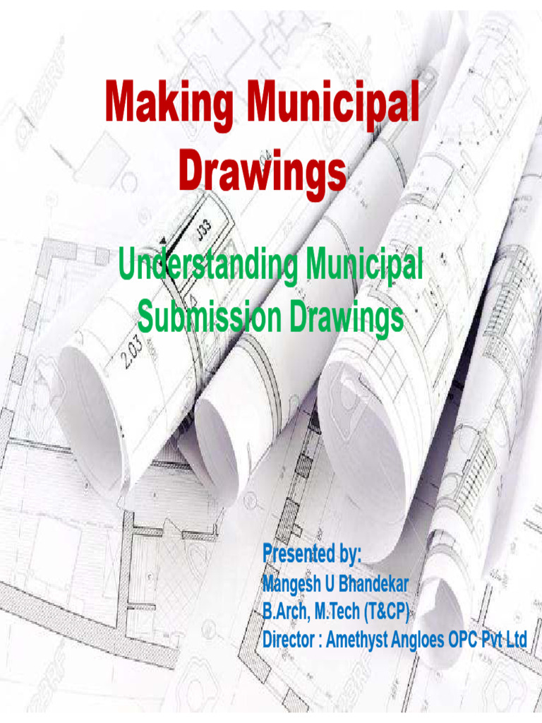Municipal Drawing Submission Guide | PDF