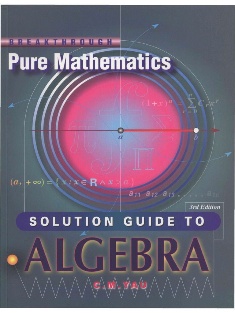 Break Thro Algebra Sol | PDF