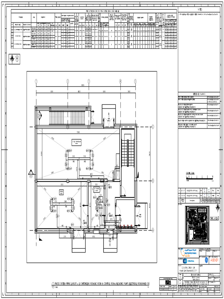 4011-DRA-REA-025-310-0297_Rev01_Fm200_Unloading Pumps Electrical Room_Layout | PDF