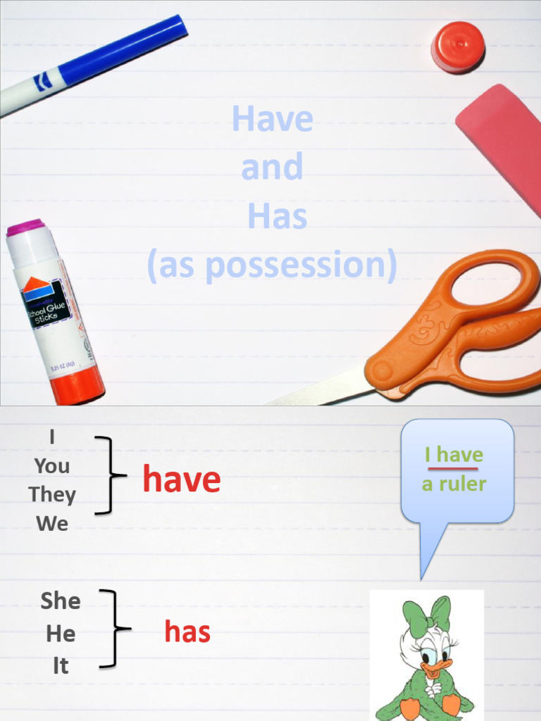 Understanding "Have" and "Has" Usage | PDF