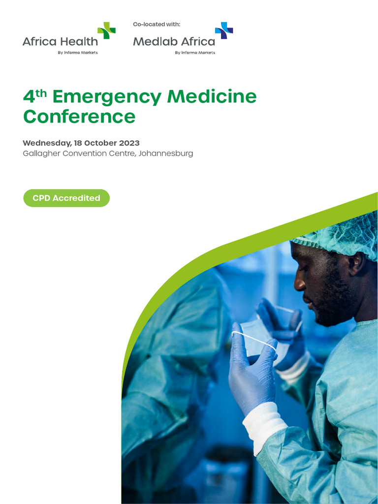 AFH23 Emergency Medicine Brochure | PDF | Medicine | Physician
