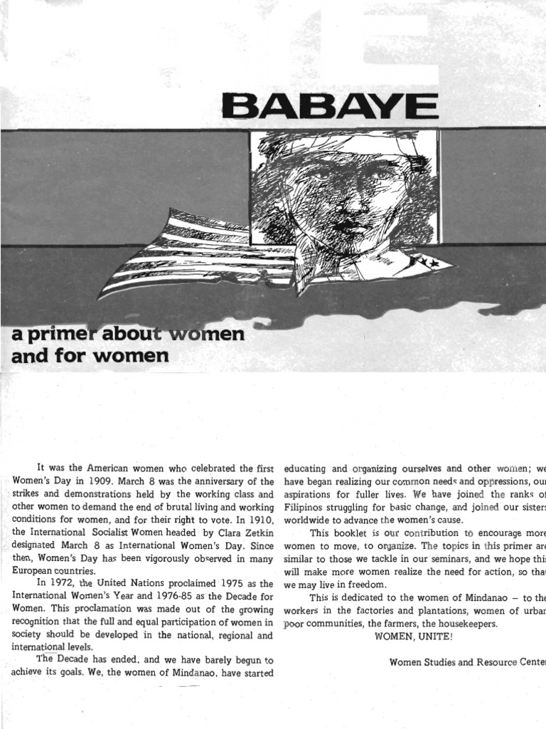 A Primer About Women and For Women | PDF