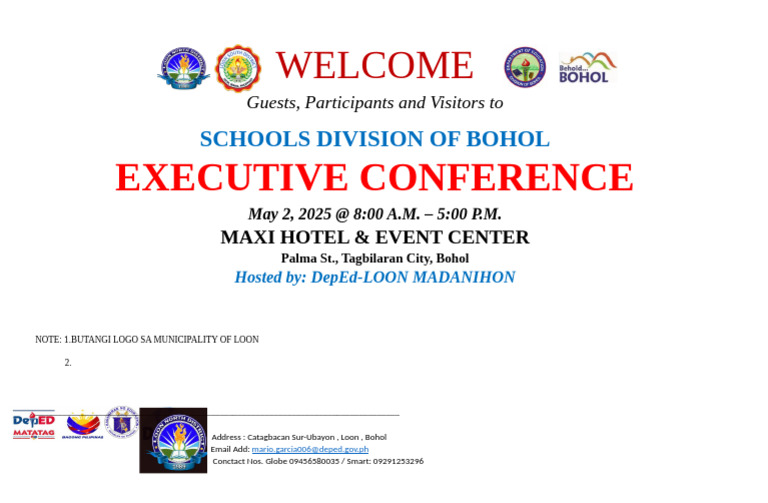 Tarp Execon Design Tentative | PDF