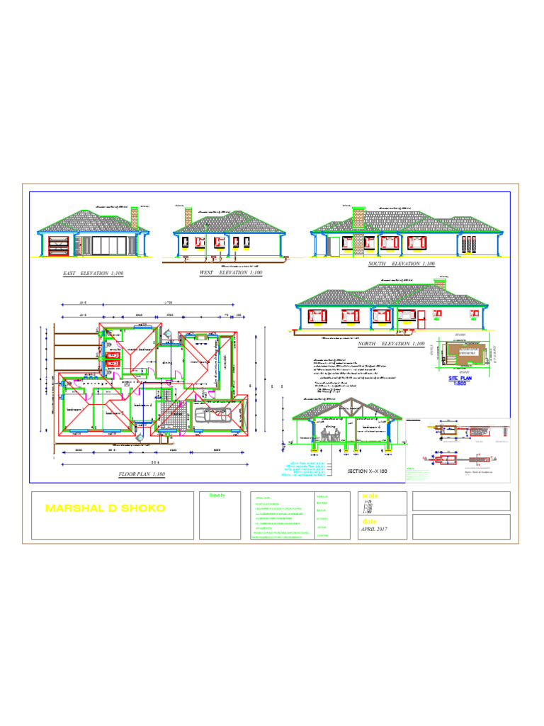 Drawing1-Model.pdf SAMPLE | PDF | Roof | Structural Engineering