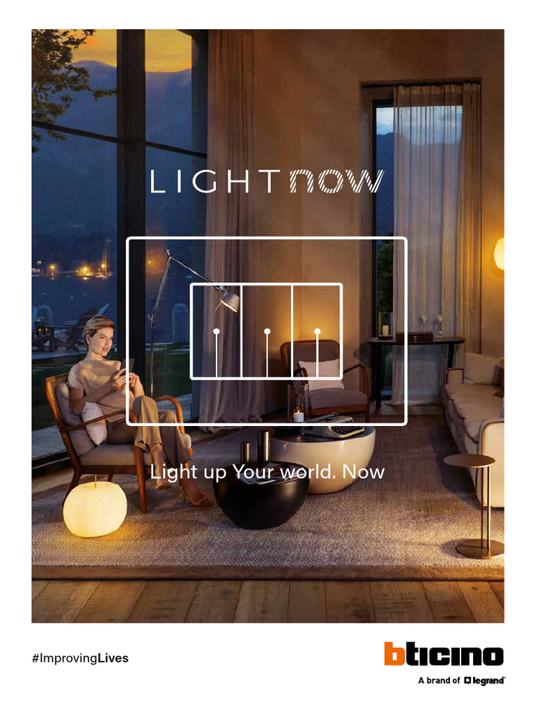 BTicino Light Now Catalogue 2024 | PDF | Recycling | Lighting