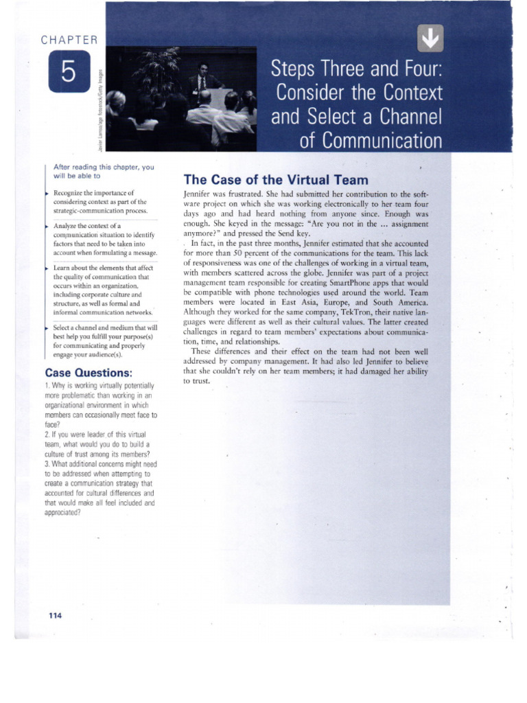 Chapter 5 - Communication | PDF