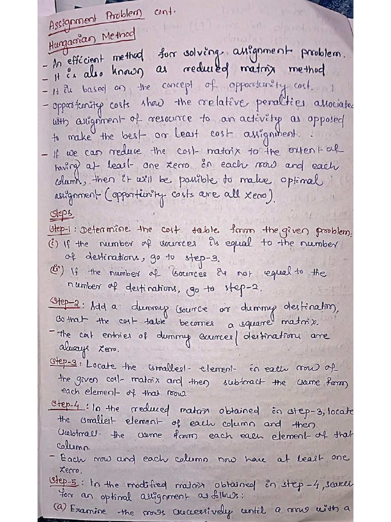 Assignment Problem 10 May 2025 | PDF