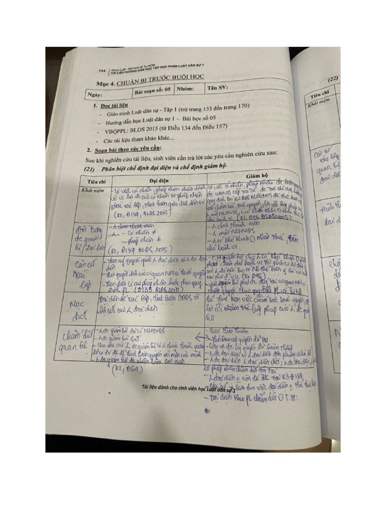 Lê Thị Thanh Nhàn- ELP002- K49 - Bài soạn số 5 | PDF