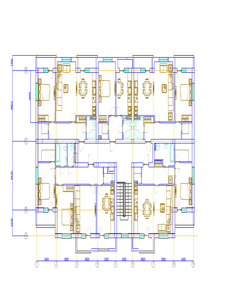 Apartment Building Plan Model | PDF