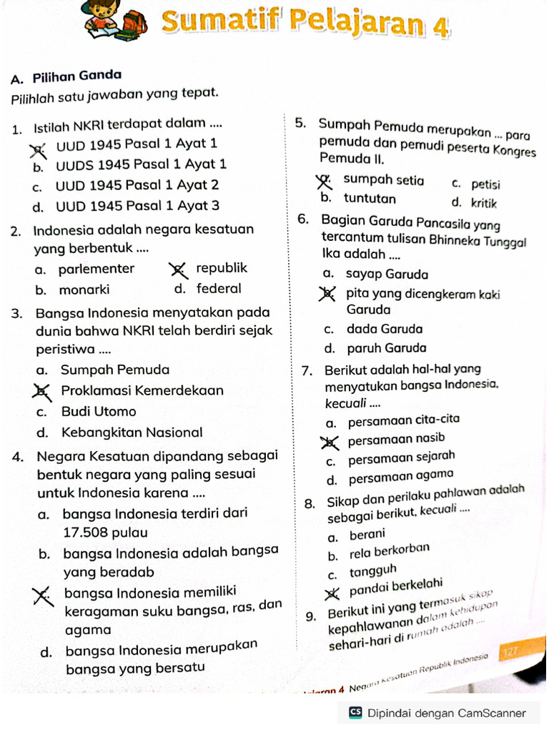 Sumatif Pelajaran 4 | PDF