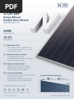 Adani Solar Brochure With Datasheets | PDF | Electrical Components ...