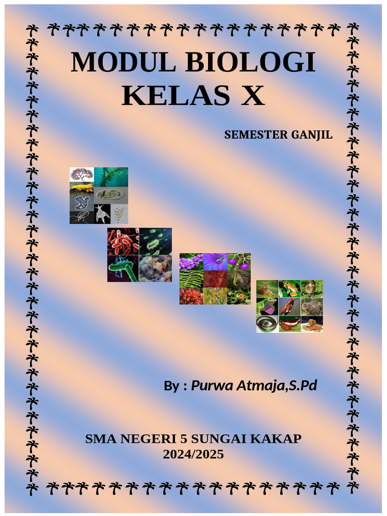 Cover Modul Biologi X A4 | PDF