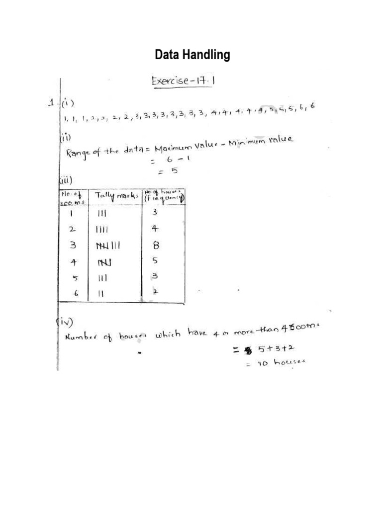 Data Handling | PDF