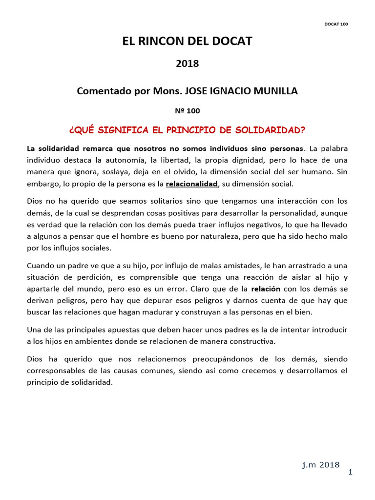 Docat 100 | PDF