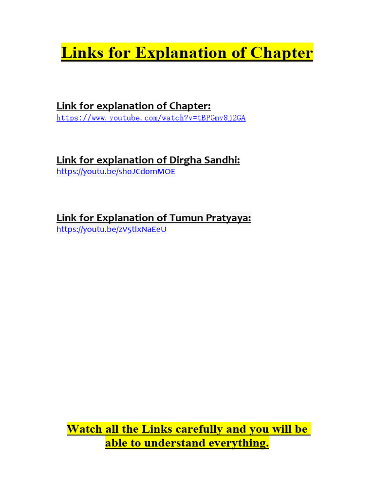 Sanskrit Cl8 Ch3 | PDF