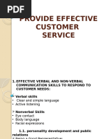 Customer Care Notes-1 | PDF | Nonverbal Communication | Communication