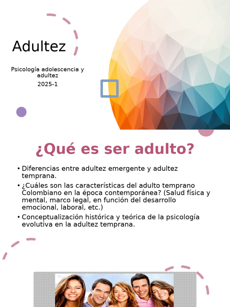 Adultez Emergente y Temprana | PDF | Adultos | Amor