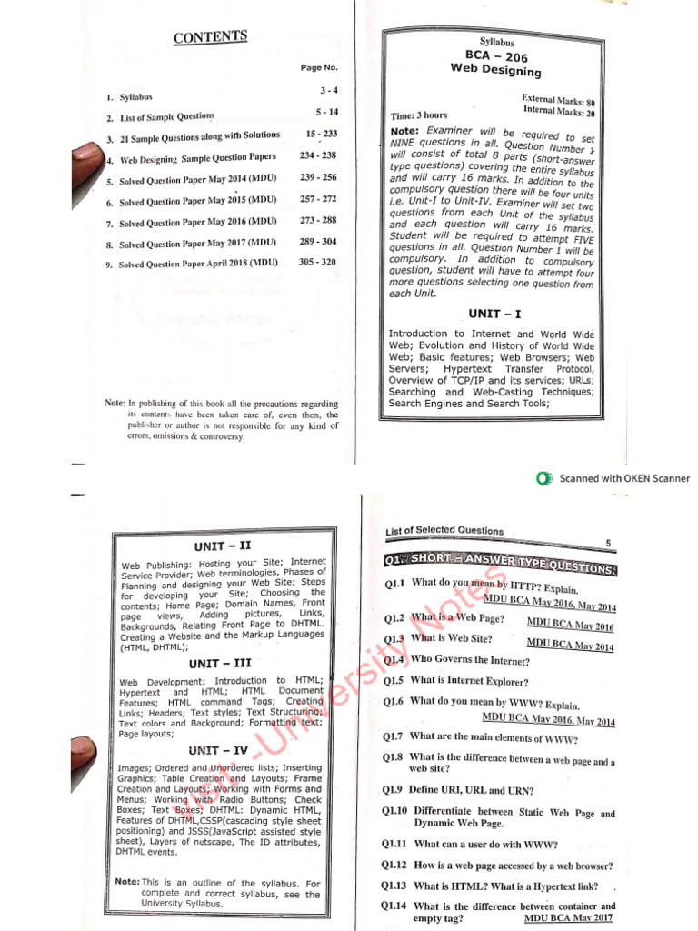 Web Designing Click by Abhishek Prasad | PDF