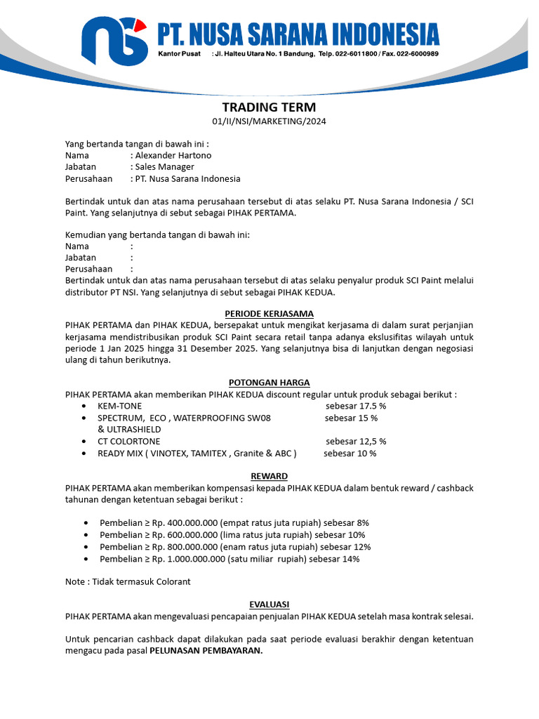 TRADING TERM - 2025 | PDF