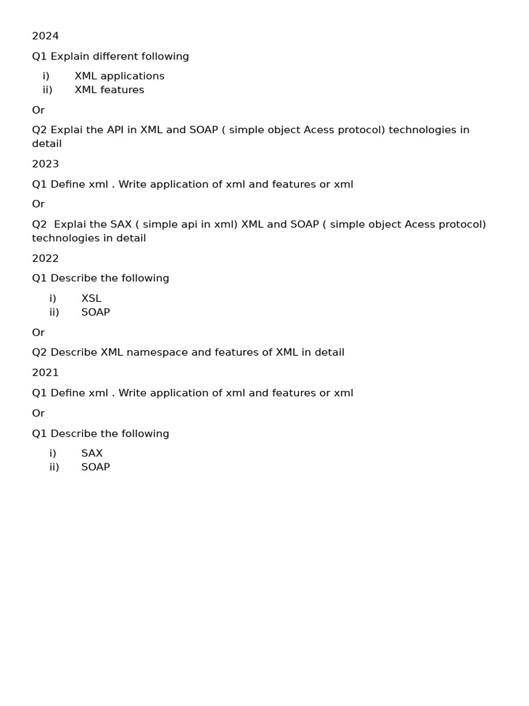UNIT 2 WTt Impo Question | PDF