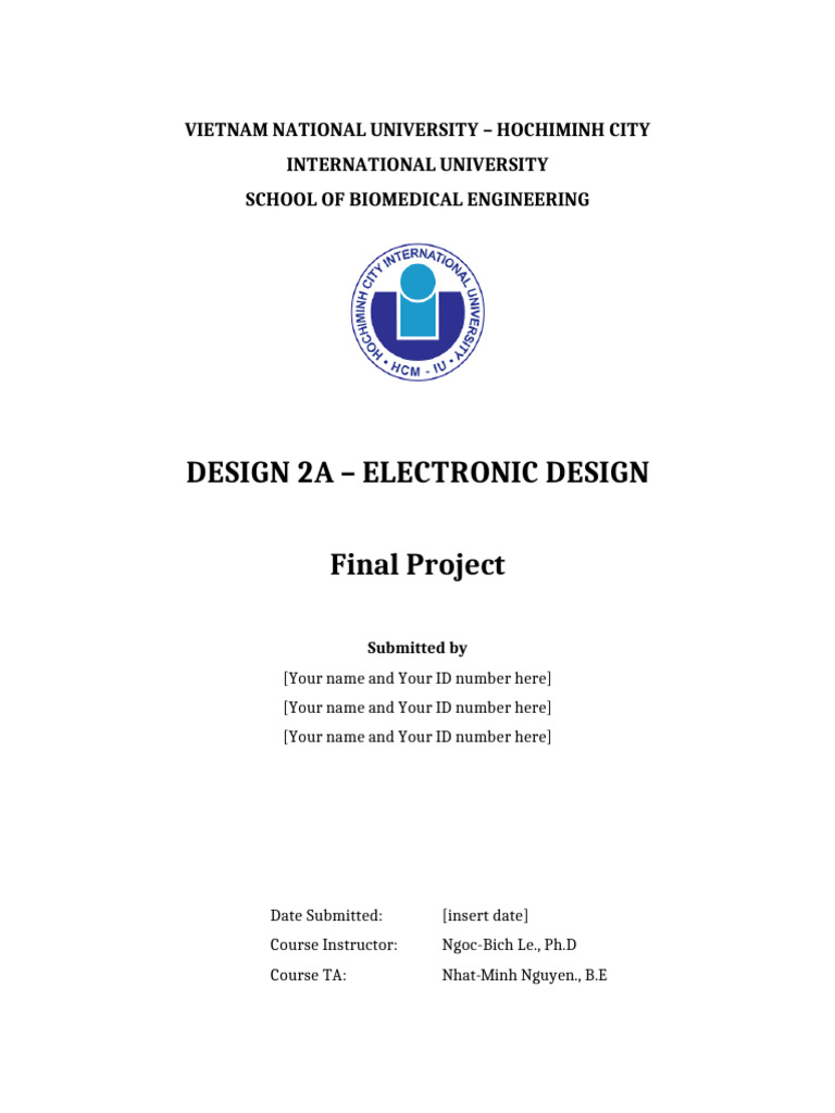 Final Project Report Template (1) | PDF